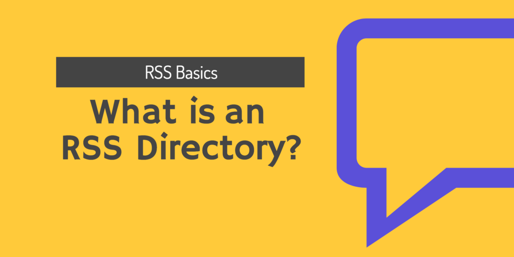 What is an RSS directory? - Feeder Knowledge Base